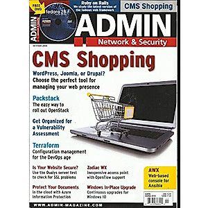 ADMIN NETWORK & SECURITY MAGAZINE, OCTOBER, NOVEMBER, 2018 ISSUE, 46 FREE DVD