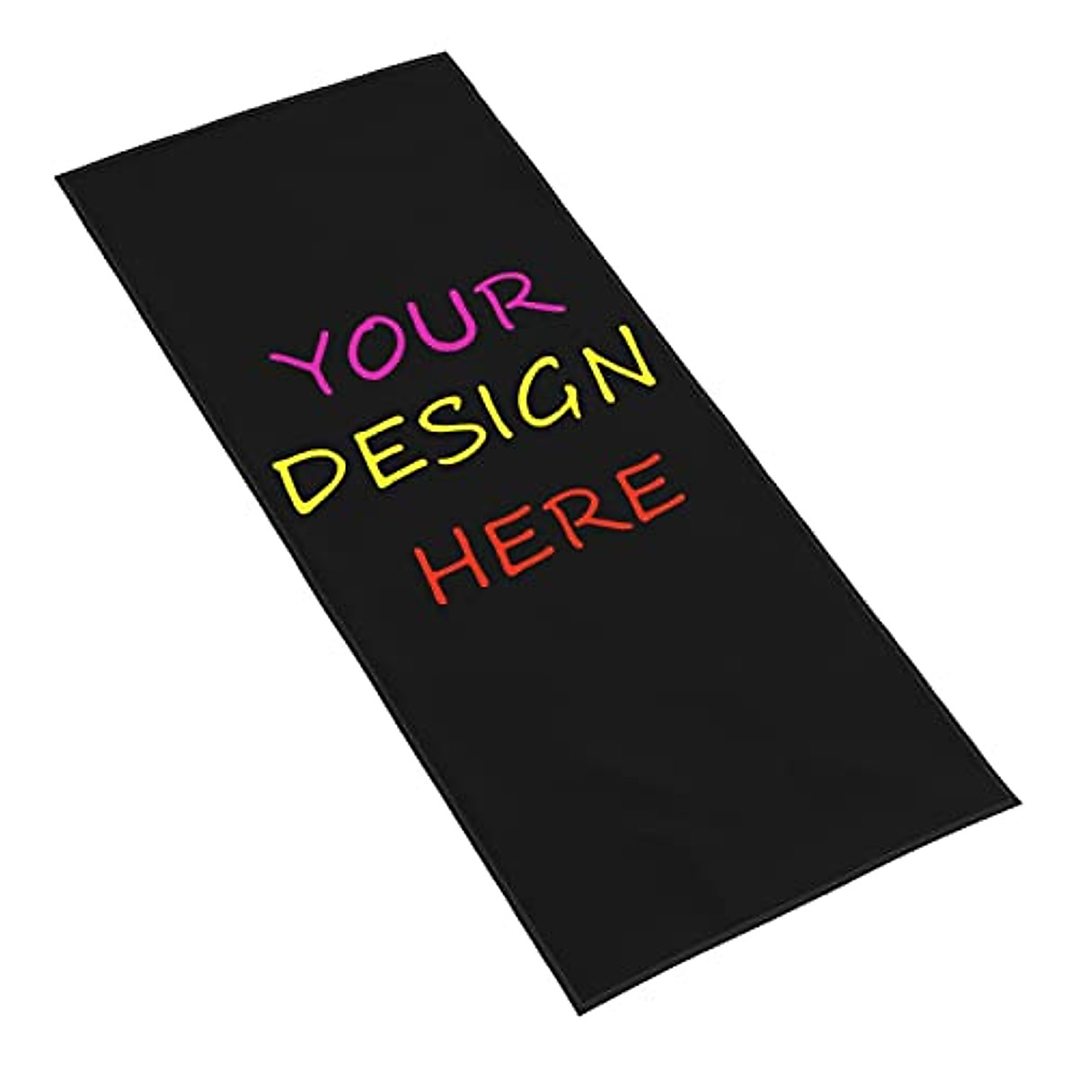 Customized Hand Towel, Custom Towel, Personalized Decorative Towel for Bathroom, Kitchen, and Gym