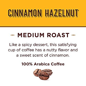 Don Francisco's Hazelnut Flavored K-Cup, Cinnamon, 12 Count