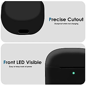 SZJCLTD Silicone Case for Bose QuietComfort Earbuds II 2022, Protective Shock-Absorbing Skin Cover Case with Keychain Carabiner for Bose QuietComfort Earbuds 2 (Midnight Blue)