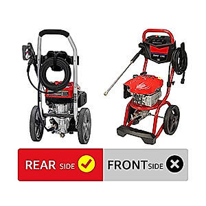 YAMATIC 7/8" Shaft Vertical Pressure Washer Pump 3000 PSI @ 2.5 GPM Replacement Pump for Power Washer, Replacement with Troybilt, Craftsman, Ryobi, Honda, Rear Facing Inlet/Outlet