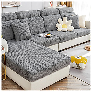 Sofa Hero Covers for Couch, Soothing Home Sofa Covers, Magic Sofa Covers, Stretch Washable Non Slip Sectional Sofa Cushion Slipcovers for Furniture Living Room (Seat covers Regular S,Style-B)