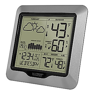 La Crosse Technology 308-1417 Forecast Station, Silver