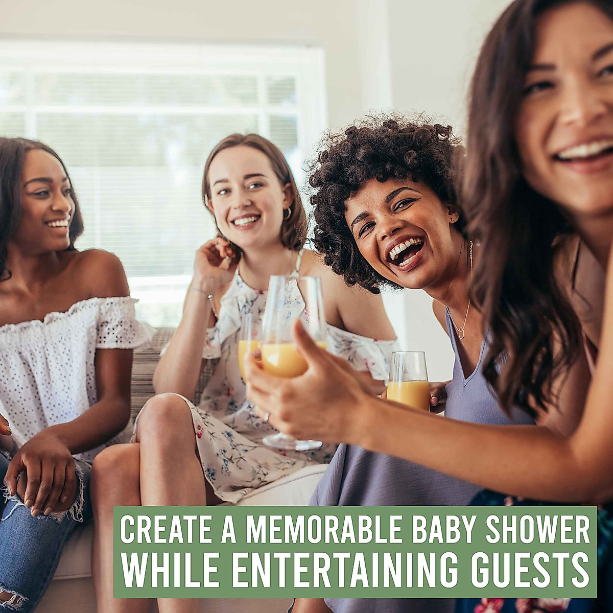 25 Elephant Word Scramble For Baby Shower, 25 True Or False Game, 25 Baby Animal Matching, 25 Nursery Rhyme Game - 4 Double Sided Cards Baby Shower Ideas, Baby Shower Party Supplies