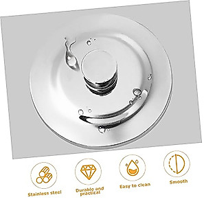 DRESSOOS Bathroom Plug Tub Sink Strainer Basket Bathroom Drain Plug Sink Stopper Plug Bath Plug Sink Drain Cover Kitchen Drain Plug Sink Filter Strainer Bathroom Filter Net Drain Stopper