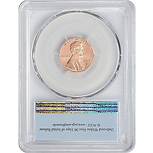 2017 S Lincoln Shield 2017 S PCGS SP-70 Enhanced Lincoln Shield First Strike RD Cent SP-70 PCGS SP