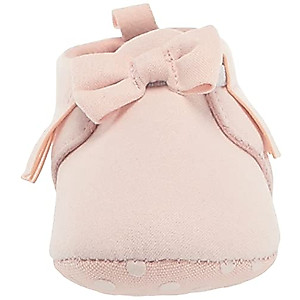 Gerber Baby Moccasins Crib Shoes Newborn Infant Neutral Boys Girls, Pink Fringe, 3 6 Months Unisex