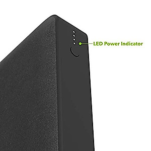 mophie Powerstation XXL Power Bank - 20,000 mAh Large Internal Battery, (2) USB-A Ports and (1) 18W USB-C PD Fast Charging Input/Output Port, Travel-Friendly, Includes USB-A to USB-C Power Cord