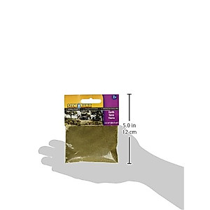Woodland Scenics Earth 3.6 Cubic Inches, 2 Ounce (Pack of 1)