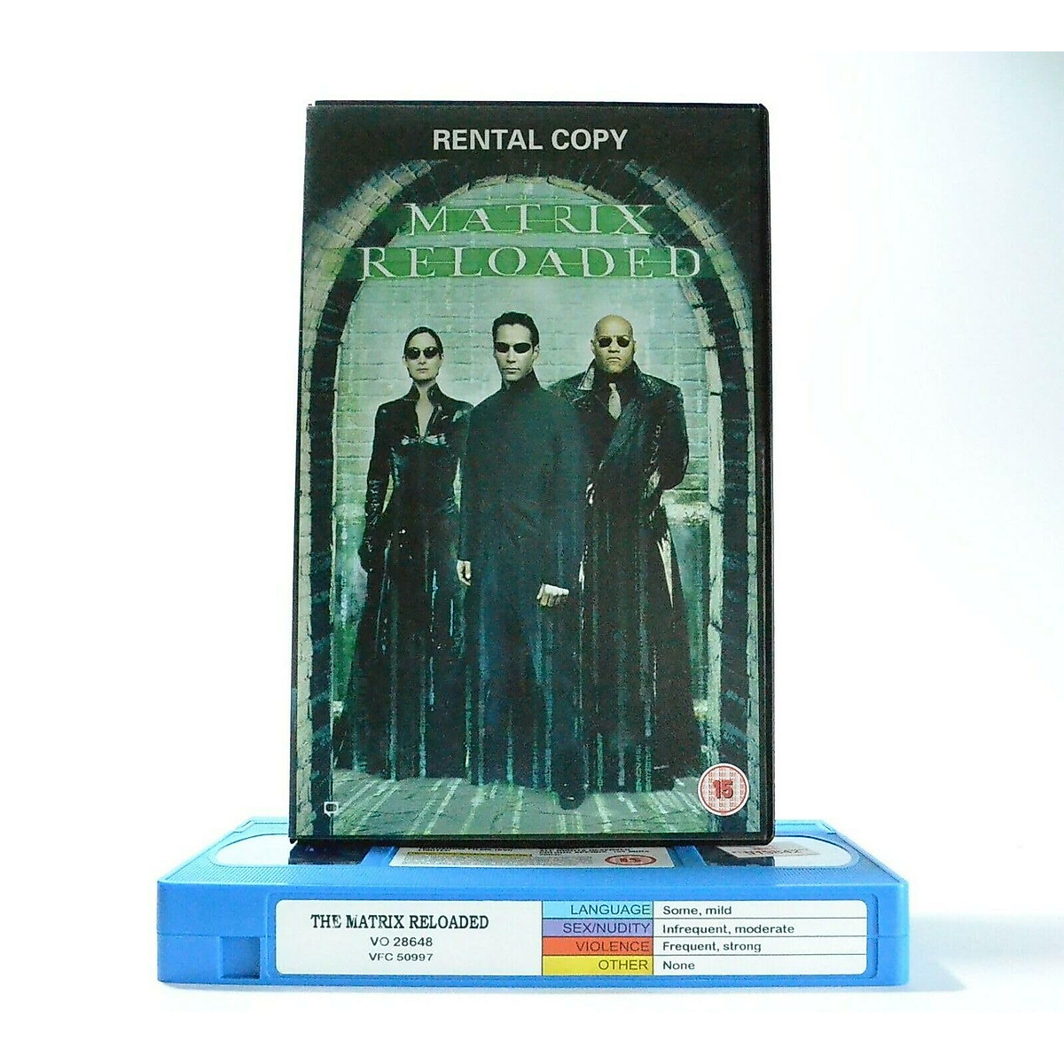 The Matrix Reloaded: The Wachowski Brothers Film - Sci-Fi - Keanu Reeves - VHS