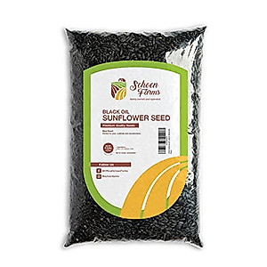 Schoen Farms Black Sunflower Seeds for Birds (4 LBS)