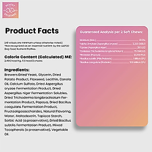 Probiotics for Dogs & Calming Chews Bundle - 60 Soft Chews Each - Dog Probiotics and Digestive Enzymes with Anti-Anxiety Relief Chews - Vet Strength Pet Supplement - Made in USA