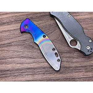 Metonboss Flamed Deep Brushed Titanium scale for XM-18 3.5 HINDERER
