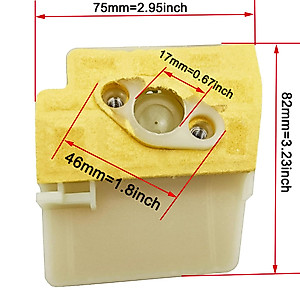 Hippotech Air Filter Replacement for Stihl 024 026 MS240 MS260 Chainsaws 1121 120 1612 Air Filter