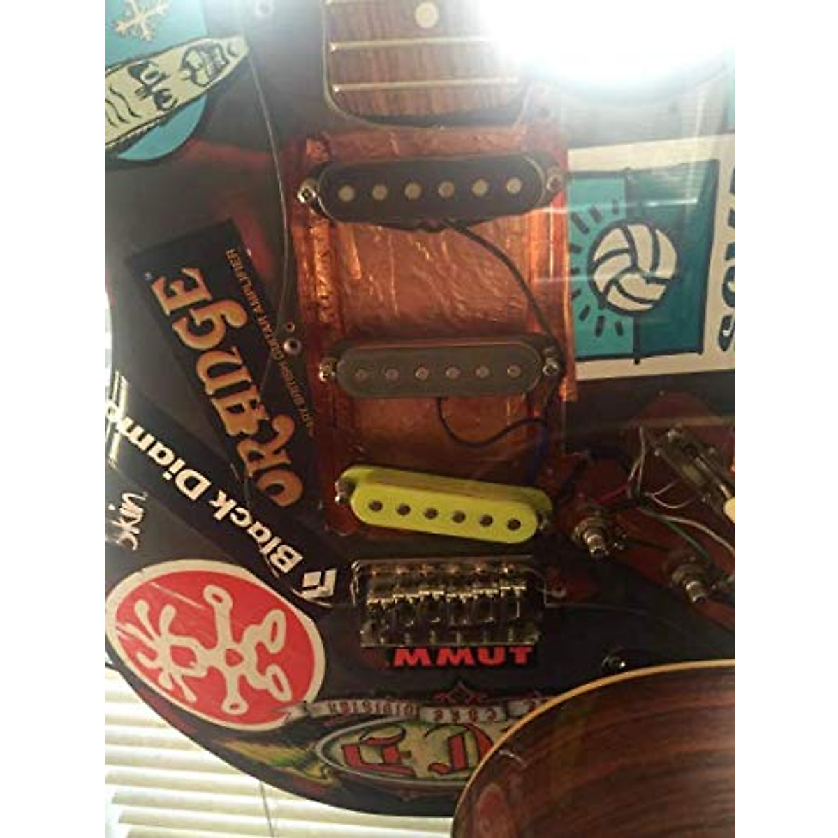 Copper Shielding Tape for Guitars - EMI Shielding, Crafts, Electrical Repairs, Conductive Adhesive, Grounding