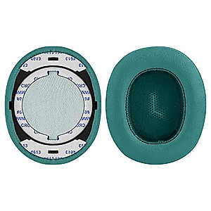 Geekria QuickFit Replacement Ear Pads for JBL E55BT Headphones Ear Cushions, Headset Earpads, Ear Cups Cover Repair Parts (Green)
