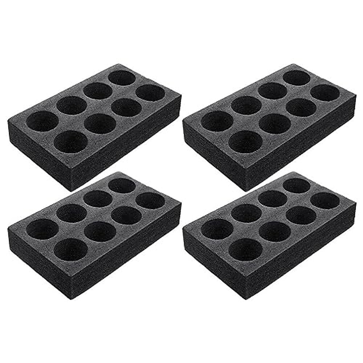 Kichvoe 4pcs Milk Tea Cup Holder Milk Tea Packing Tray Packaging Cold to Go Coffee Accessories Drink Cup Tray Out Espresso Coffee Beer Bottle Drinks Car Beer Can Pearl Cotton re-usable