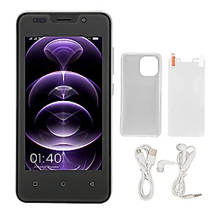 IP13 Pro Unlocked Smartphone, 4.66 Inch HD 2GB/32GB Cellphone Dual SIM Smartphone Phone 3200mAh Long Standby (White)