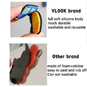VLOOK Fridge Magnets for Kids Cartoon Car Magnetic Toys Baby Refrigerator Magnets for Whitboard Noticeboard