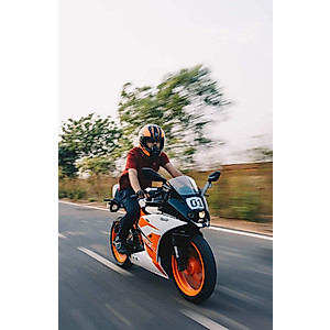 Fingerless Cosplay Gloves PU Faux Leather Outdoor Sport Half Finger Driving Glove for Men Women Teens (Fingerless, M)