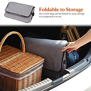 Lifewit Soft Cooler Bag 48-Can Lightweight Portable Cooler Tote Single Layer