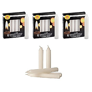 Set of 18 Long-Burn Emergency Candles