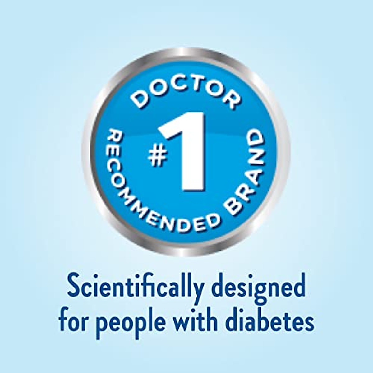 Glucerna Nutritional Shake, Diabetic Drink to Support Blood Sugar Management, 10g Protein, 180 Calories, Rich Chocolate, 8-fl-oz Bottle, 6 Count