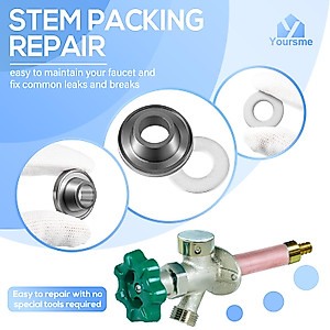 2 Kits of C-134KT-803 Stem Packing Replacement Kit for Prier C-134, C-135, C-144, C-154, C-434, C-108, P-164 Wall Hydrants