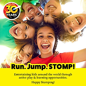 Stomp Racers Air Powered Race Cars by Stomp Rocket, 2 Car Racer Pack - Dueling Stomp Racers Toy Car Launcher - Fun Backyard & Outdoor Multi-Player Kids Toys Gifts for Boys, Girls & Toddlers