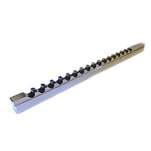 HHIP 2006-1024 3/16 Inch C HSS Keyway Broach with 1 Shim