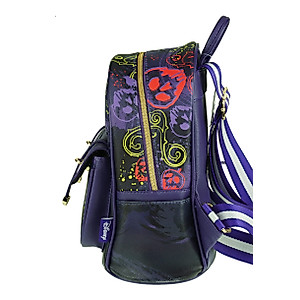 KBNL Villains - Evil Queen 11' Vegan Leather Mini Backpack - A21828, Multicoloured, Medium