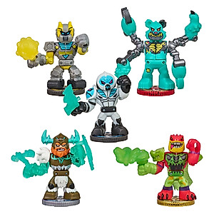 Legends of Akedo Button Bash Collector Pack Contains 10 Ultimate Arcade Warrior Action Figures and 2 Button Bash Controllers | Amazon Exclusive