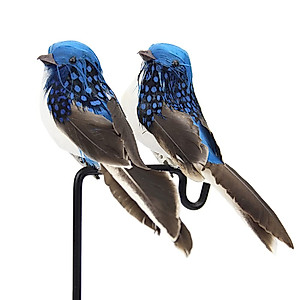 MAOMIA Artificial Foam Bird Mini Simulation Feather Birds Ornaments DIY Craft for Home Garden Wedding Decoration Party Accessories(6.3inch)