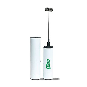 MATCHABAR Electric Matcha Whisk and Milk Frother | Handheld Matcha Green Tea Mixer and Blender | USB Rechargeable, Dual Speed, Stainless Steel | Powerful Whisk for Matcha Lattes, Coffee & Other Drinks