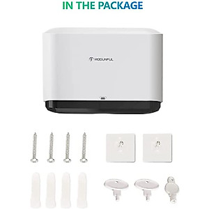 Paper Towel Dispenser, Paper Towel Holder Wall Mount, Bathroom Hand Paper Towels Dispensers, No-Hole Installation Multifold/Trifold/c Fold Paper Towel Dispenser