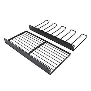 Power Tool Organizer, Power Tool Organizer Wall Mount, 2 Tiers Storage Rack, Large Heavy Duty Drill Holder, Wall Mounted Power Tool Holder for Garage, Warehouse, Workshop