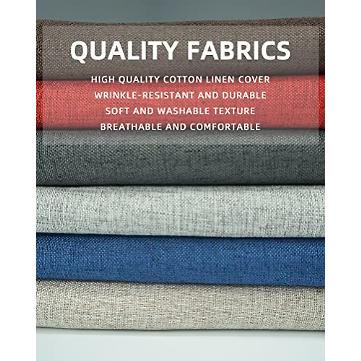 FINDEN Outdoor Bench Cushion, Patio Bench Cushion Indoor, Patio Furniture Chair Cushion Bench Pad, Custom Size Bench Seat Cushion,Bay Window Sofa Garden Cushion 59 x 18 x 2 Inch,Cushion-Blue