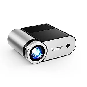 Portable Projector, Movie Projector Support 1080P 200" Display, Compatible with Fire TV Stick/PS4, Projector for Outdoor Movie for Phone with HDMI, VGA, SD/TF, AV, USB