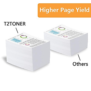 T222XL Ink Cartridge Remanufactured T222 222 High Capacity Black Ink Cartridge Replacement for Expression Home XP-5200 Workforce WF-2960 Printer(2-Pack)