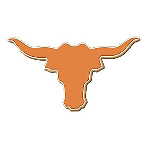 COOKIECUTTER.COM Longhorn Cookie Cutter 6 Inch –Tin Plated Steel Cookie Cutters – Longhorn Cookie Mold
