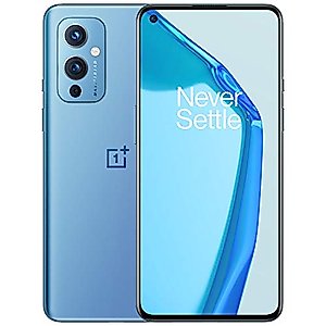 OnePlus 9 5G 256GB 12GB RAM LE2110 Factory Unlocked (GSM Only | No CDMA - not Compatible with Verizon/Sprint) China Version - Arctic Sky Blue