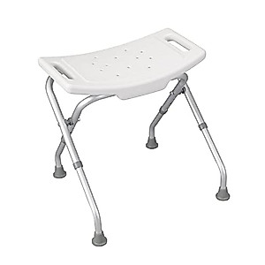 Drive Medical Handicap Bathroom Bench, White (12486 )