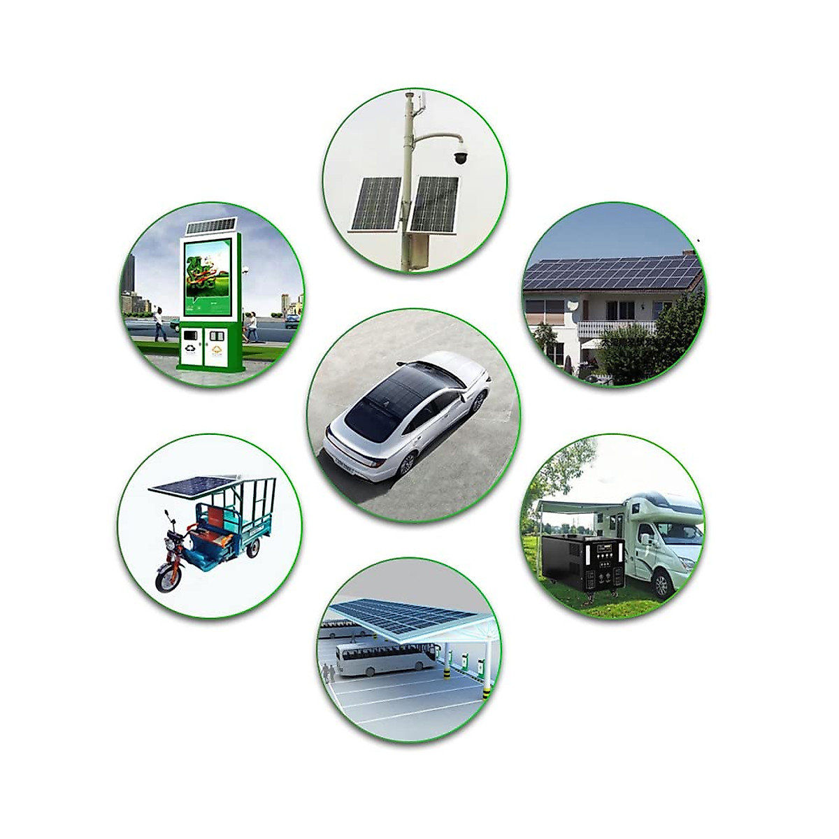 dsfen 600W Solar 10-30V Voltage Adjustable with LCD Display Maximum Power Point Tracking Photovoltaic Step-down Adapt to Various Batteries