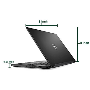Dell Latitude 7480 Laptop PC, 14 FHD (1920X1080) Non-Touch, Intel i5 2.60GHz Processor, 16 GB RAM DDR4, 512 GB NVMe Solid State Drive, HDMI, Webcam, WiFi & Bluetooth, Windows 10 Pro (Renewed)