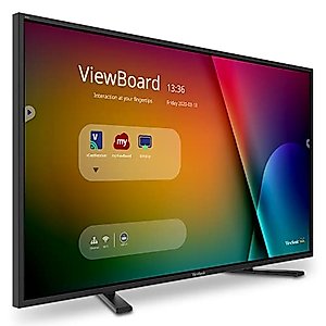 ViewSonic IFP4320 43 Inch ViewBoard 4K Interactive Flat Panel Display with in-Cell Touch and HDMI, DisplayPort, 60W Powered USB-C Inputs