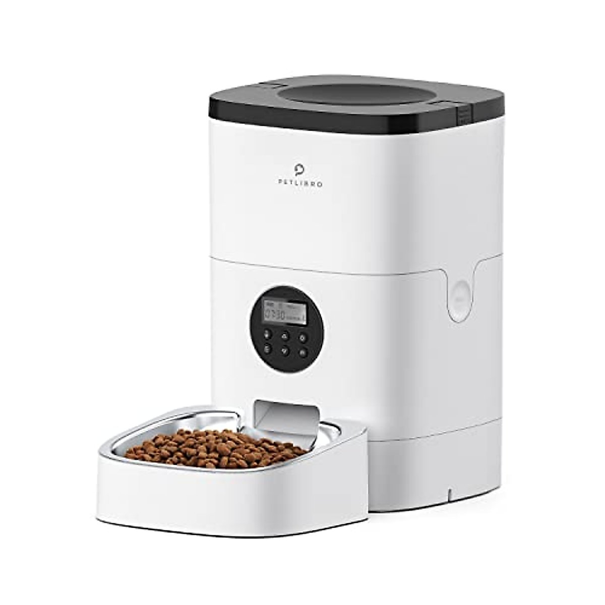 PETLIBRO Automatic Cat Feeders, Automatic Cat Food Dispenser with Customize Feeding Schedule, Timed Cat Feeder with Interactive Voice Recorder, Automatic Pet Feeder for Cat Dog 1-4 Meals Dry Food 4L
