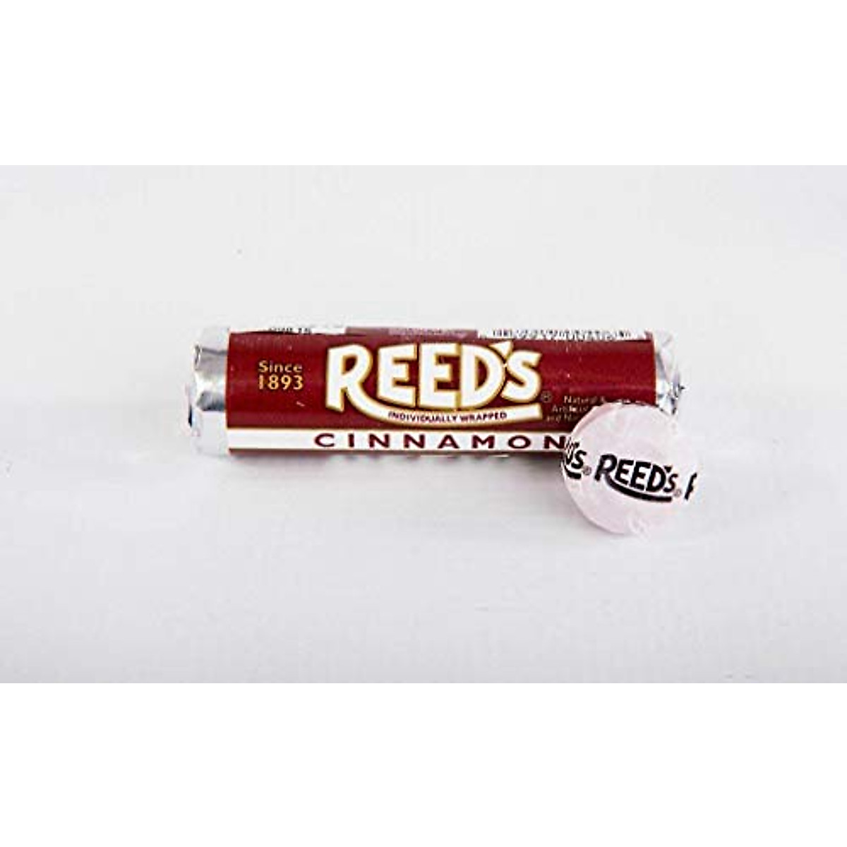 Reed’s Cinnamon Candy Rolls | Traditional Cinnamon Hard Candy | Reed’s Classic Spiced Hard Cinnamon Candy Brought To You By Iconic Candy | 24 Count…