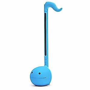 Otamatone Japanese Electronic Musical Instrument Portable Music Synthesizer from Japan by Maywa Denki Studio Best-Selling, Award Winning, Educational Fun Cool Gift for Children, Teens & Adults - Blue