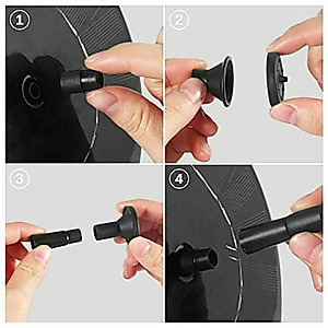 4 PCS Solar Fountain for Bird Bath, 1W Solar Bird Bath Fountain Pump with 4 Nozzles, Solar Powered Water Fountain Pump for Garden, Ponds, Pool, Fish Tank, Outdoor and Aquarium
