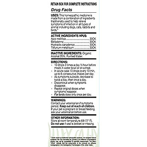 OLLOPETS Infection, Organic Homeopathic Remedy for Pets, 1 Fl Ounce